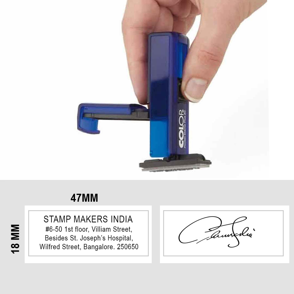 Pocket Stamp, Colop Pocket Stamp, Pre Inked Pocket stamp, Pocket stamp ...