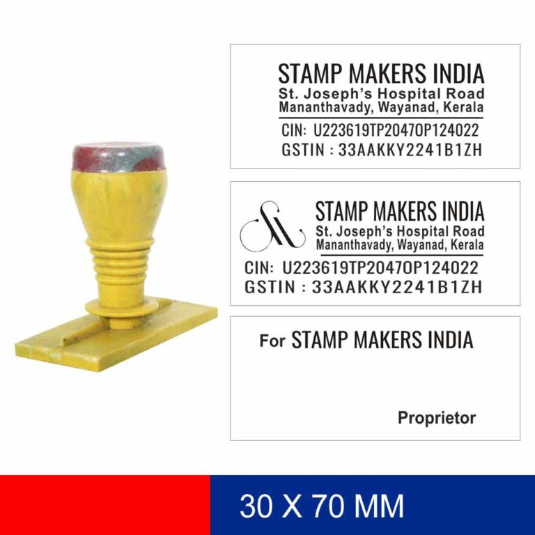 Rubber Stamp / Polymer Stamp – Online Stamp Makers India, Stamp Makers ...
