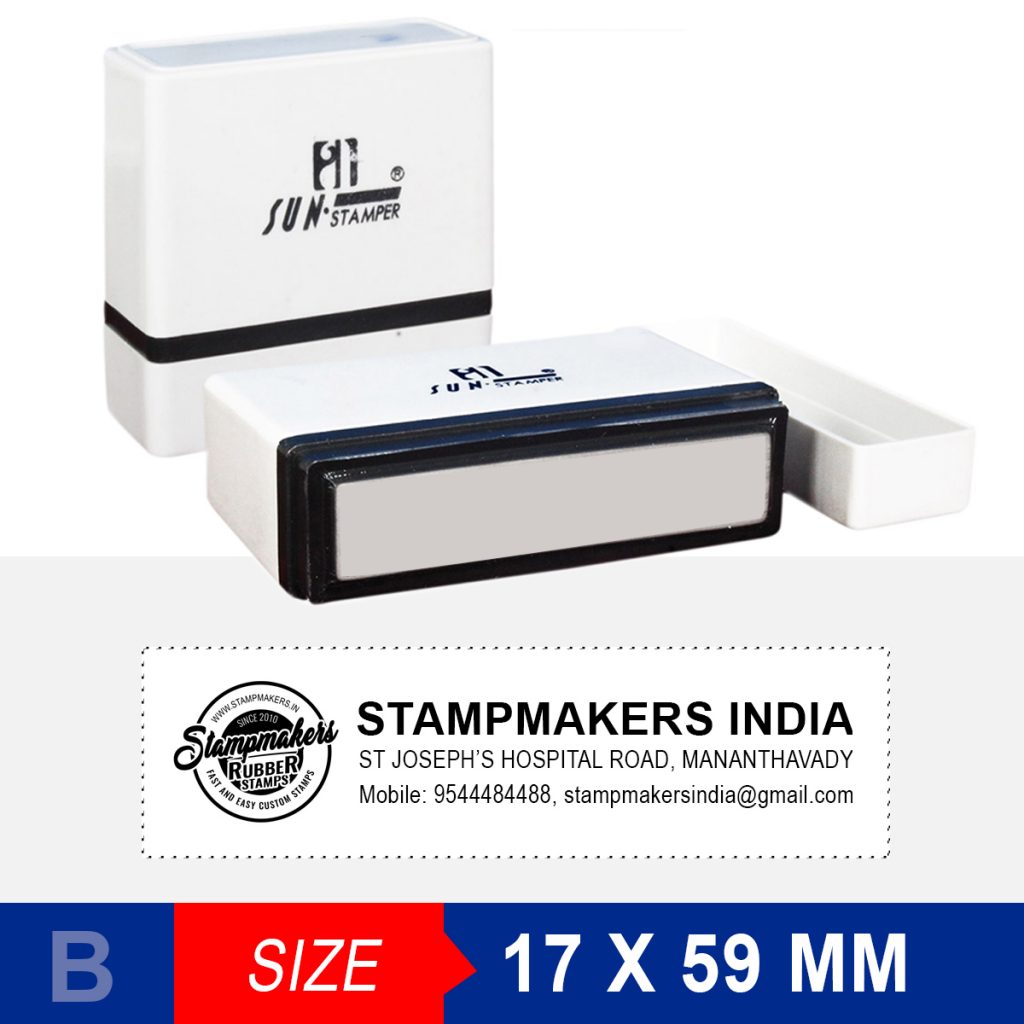 Address Stamp 39mm X 69mm Trodat, Pre Ink Stamp, Address Stamp, For ...