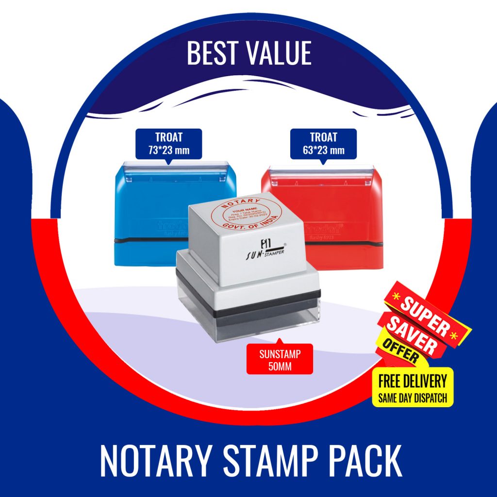 Notary Stamp, Notary Attestation Stamp, Notary Stamp for Advocates ...