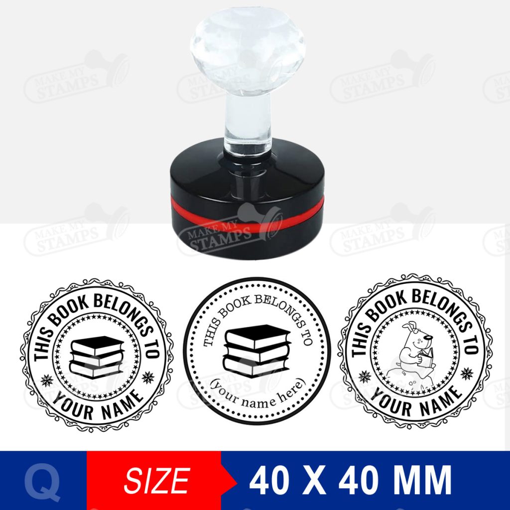 Crystal Handle Stamp – Online Stamp Makers India, Stamp Makers Online ...