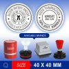 Advocate Round Stamp, Round Stamp for Advocate, Office round stamp for ...