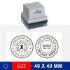 Advocate Round Stamp, Round Stamp for Advocate, Office round stamp for ...
