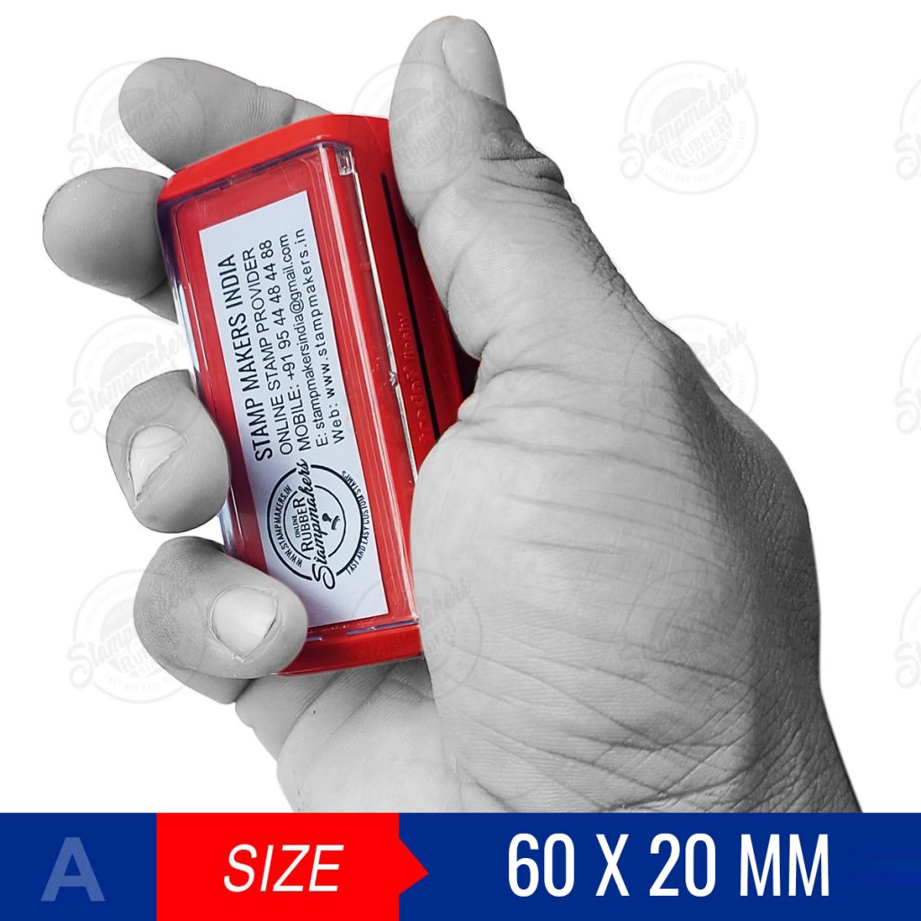 Trodat Pocket Stamp / Signature Stamp with Name / Pocket Stamp 60x20 mm ...