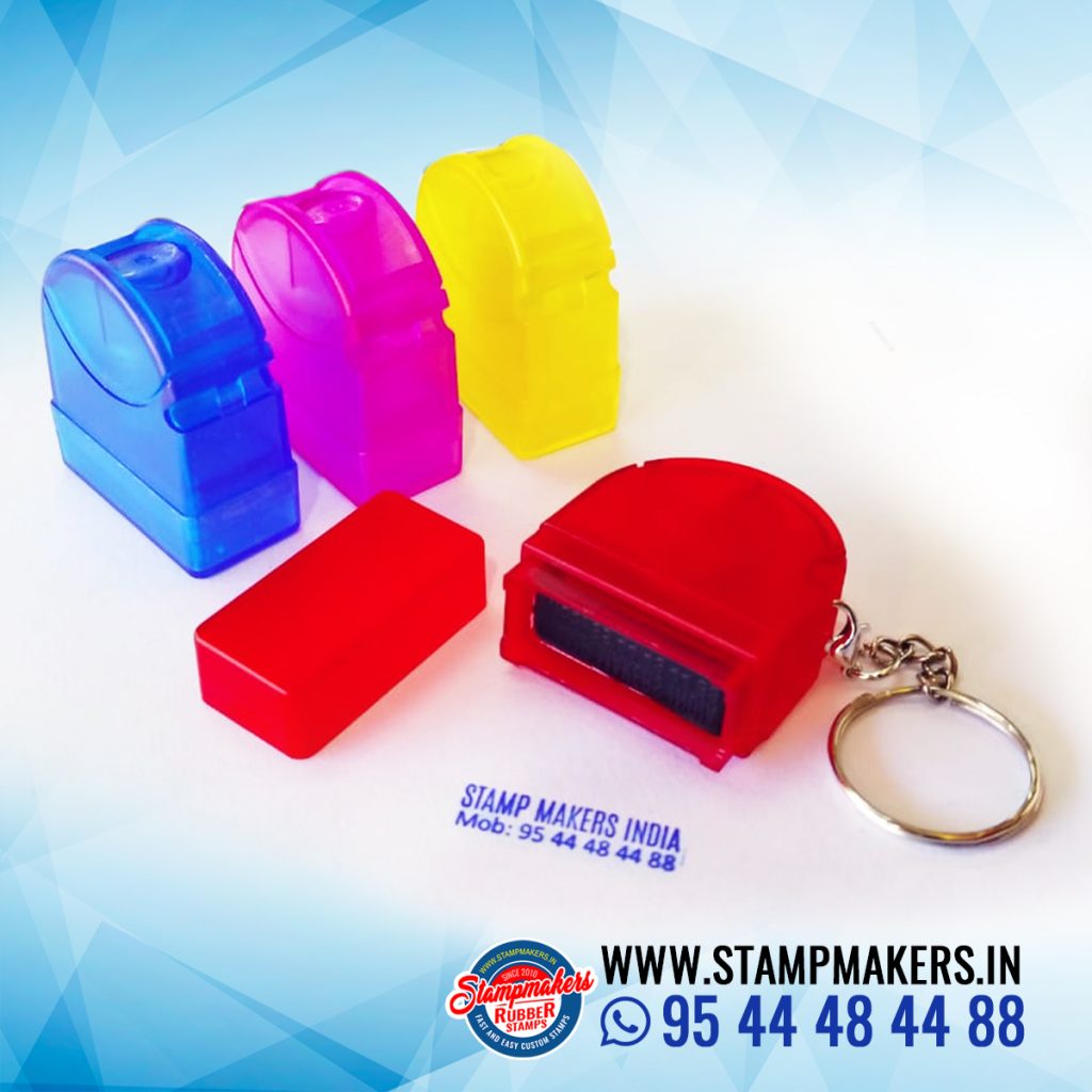 Key Chain Stamp / Key Chain Seal, Key Chain Pocket Stamp, Pocket Stamp ...