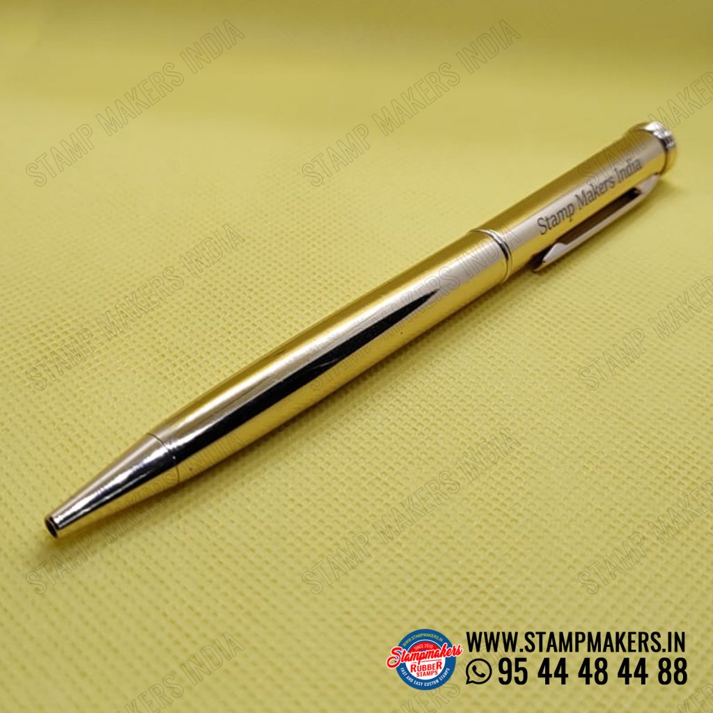 Name Engraved Pen Stamp, Pen with name and stamp / Pen stamp with name ...
