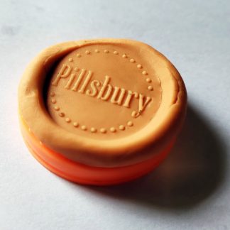 30 mm Wax Seal Stamp With Wooden Handle, Brass Monogram, chocolate or ...
