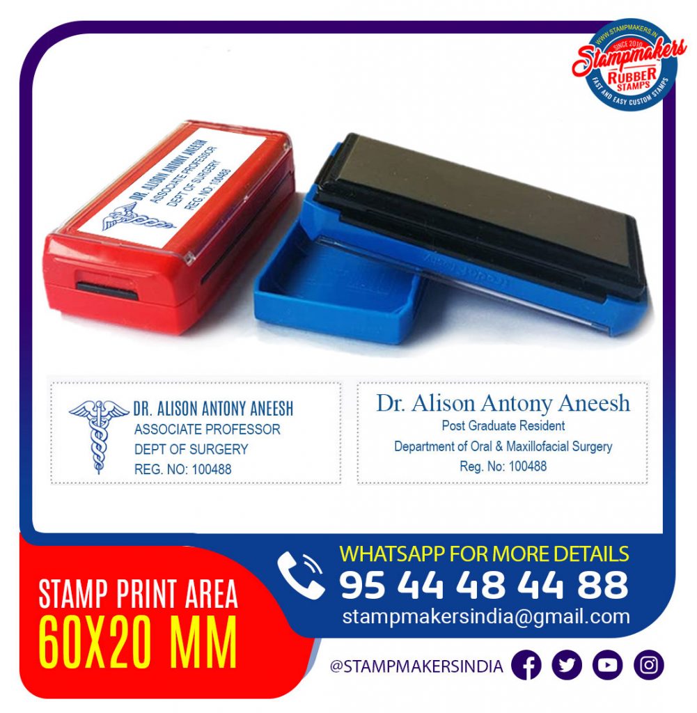 Trodat Doctors Pocket Stamp, Pre Ink Pocket stamp for Doctors, Doctors ...
